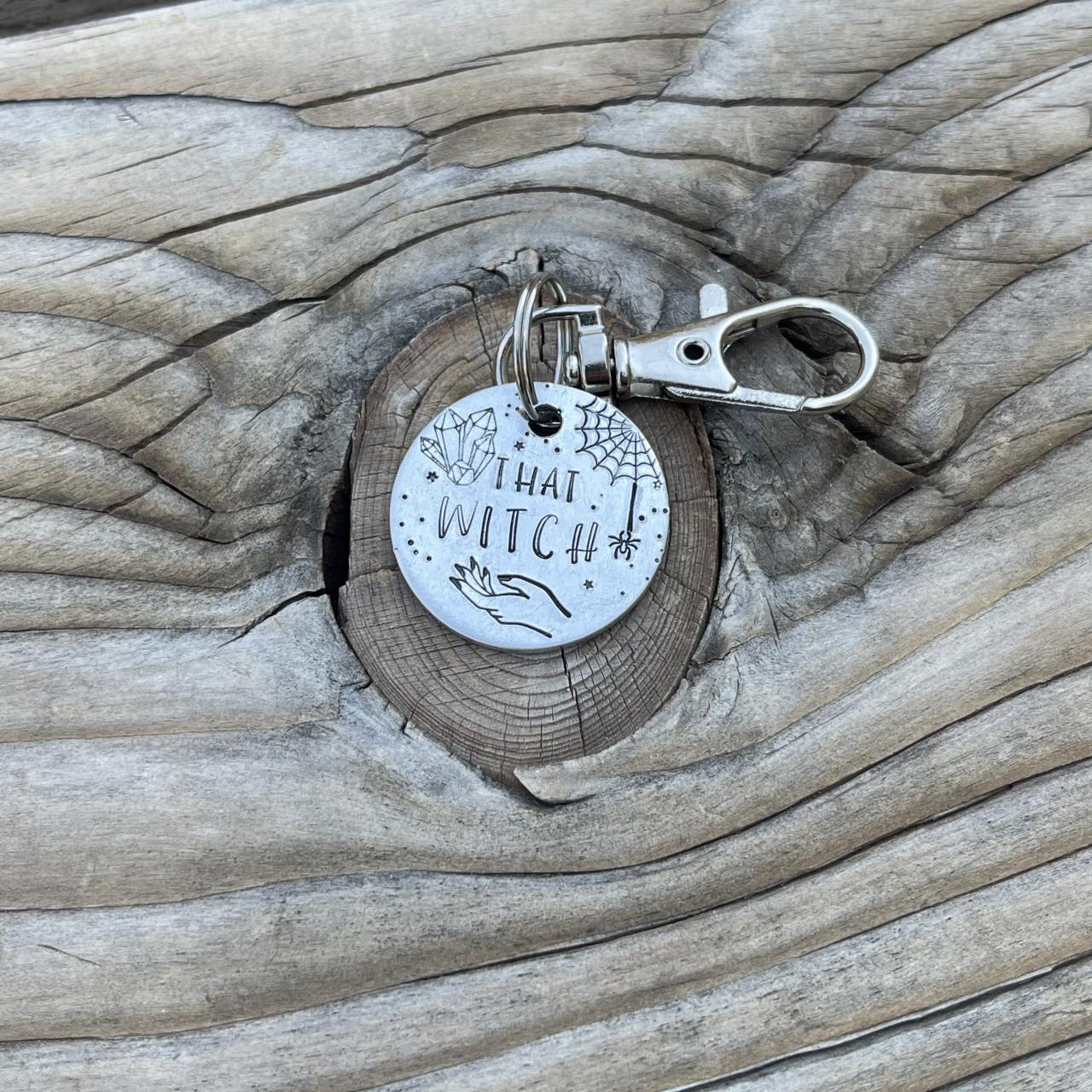 Halloween Keychain, Witchy Keychain, Crystal Keychain, Star Keychain ...